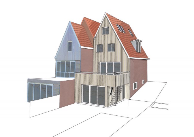 Renovatie + Uitbreiding Dijkhuis Durgerdam - Architect in Amsterdam